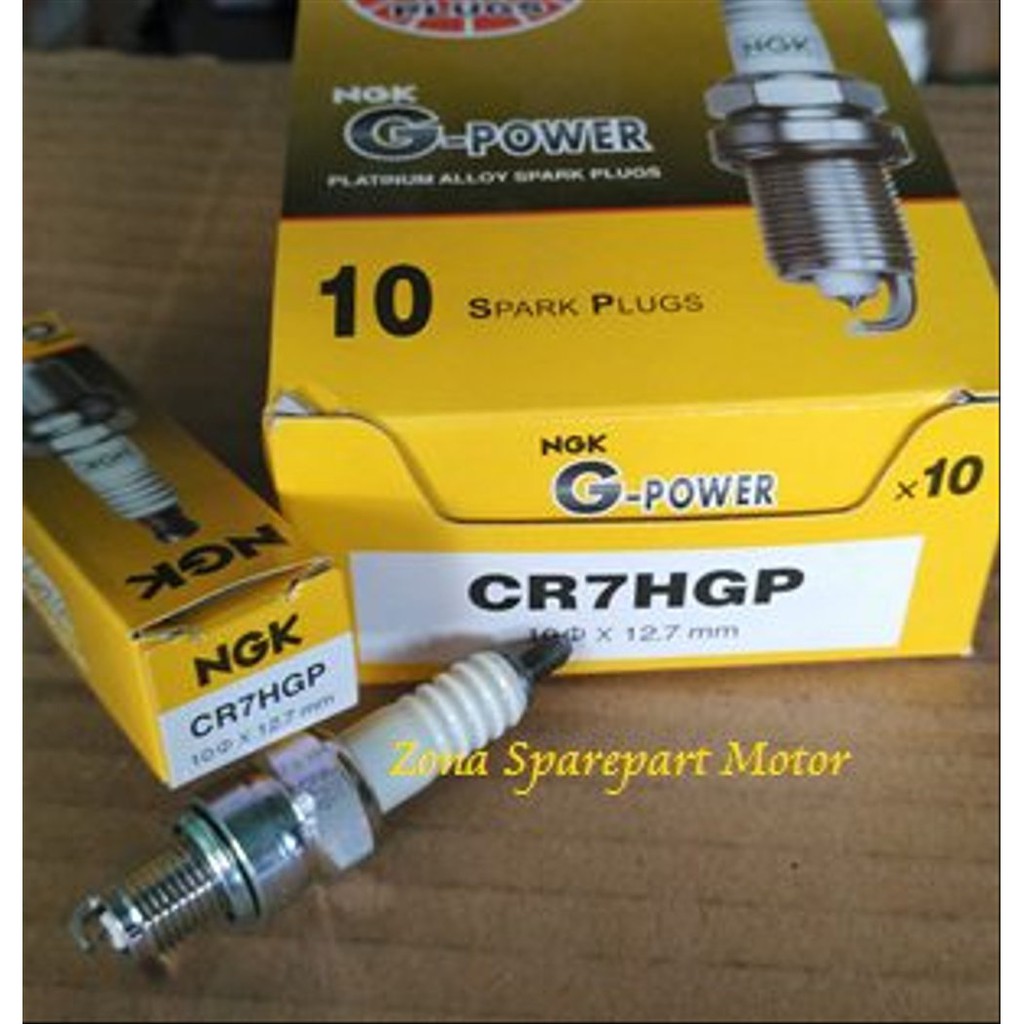 Jual Busi NGK G Power Platinum CR7HGP GRAND SUPRA VEGA JUPITER MIO OLD ...
