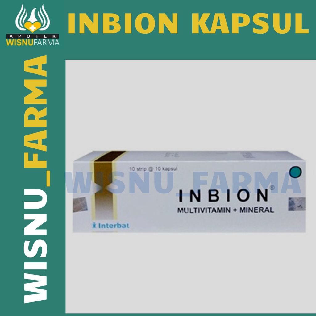 Jual INBION MULTIVITAMIN PADA MASA KEHAMILAN,MENYUSUI, DAN ANEMIA ...
