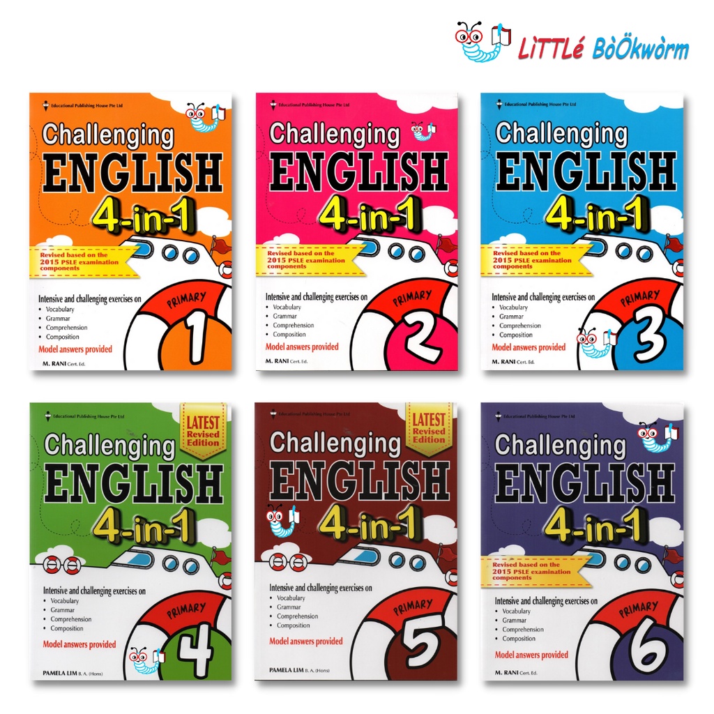 Jual Challenging English 4-in-1 Primary 1-6 | Shopee Indonesia