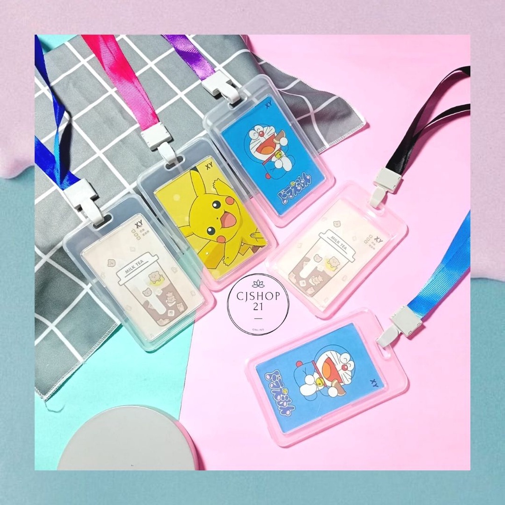 Jual ID Card Transparant Putih / ID Card Transparant / ID Card Karakter ...