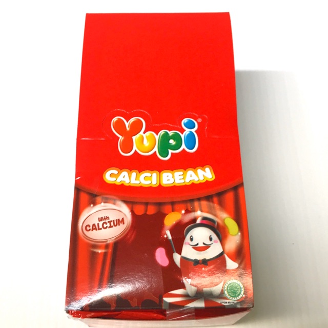Jual Yupi Calci Bean 1 Pak Box 12 Pcs - Permen 1000 Jelly Murah Dus ...