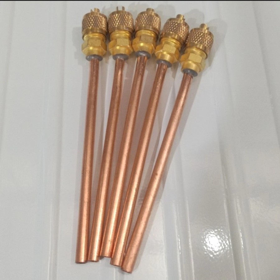 Jual Pentil AC / Kulkas ukuran 1/4 / Pentil pengisian Freon AC KULKAS ...
