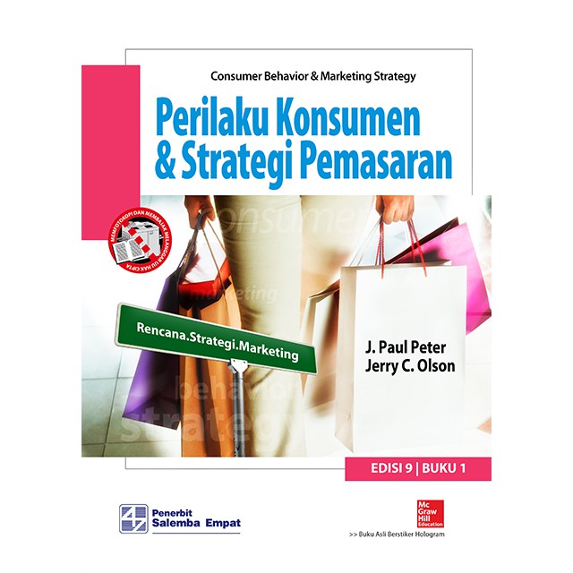 Jual Buku Perilaku Konsumen Dan Strategi Pemasaran Buku 1 Edisi 9 - J. Paul Peter, Jerry C ...