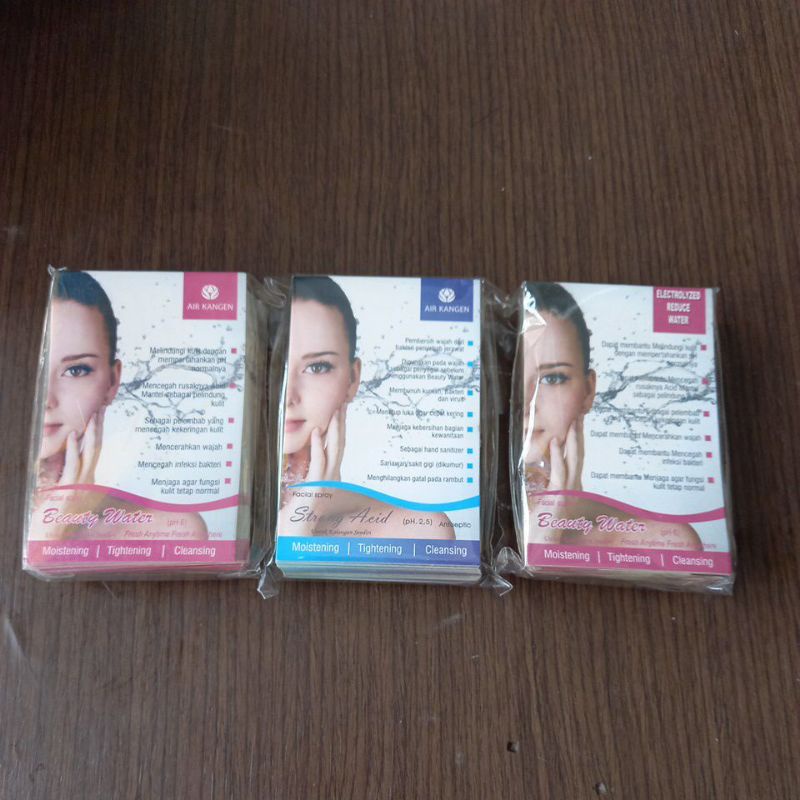 Jual stiker strong acid beauty water (untuk kalangan sendiri) | Shopee ...