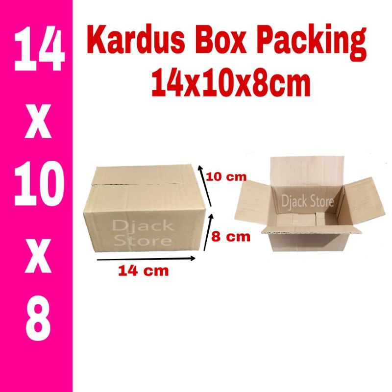 Jual Kardus Box Packing 14x10x8cm | Shopee Indonesia