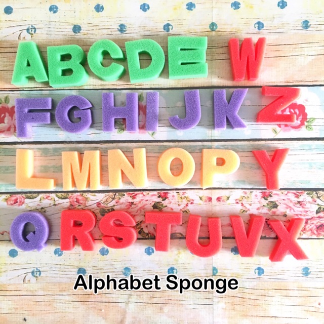 Jual Alphabet Sponge | Shopee Indonesia