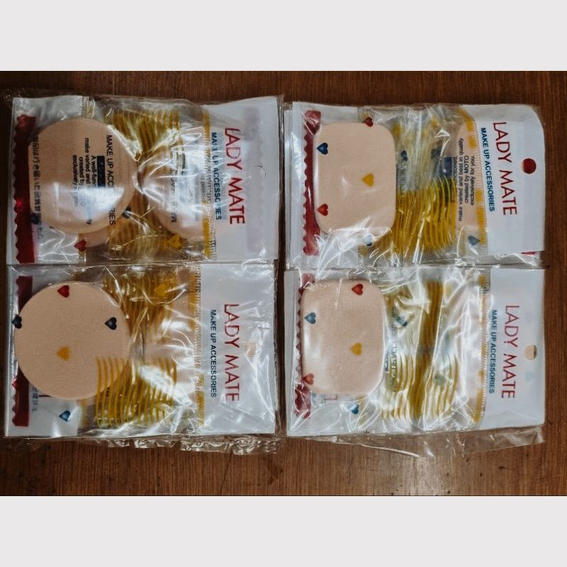 Jual Sponge Bedak LADY MATE spon bulat-kotak | Shopee Indonesia