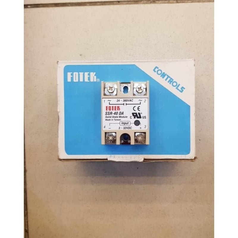 Jual Murah Solid State Relay FOTEK SSR-40DA / SSR 40 DA / 40-DA | Shopee Indonesia