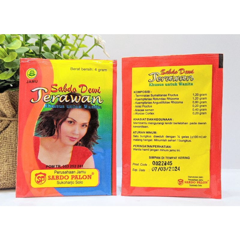 Jual Jamu Serbuk Sabdo Dewi Perawan - Sabdo Palon (isi 10 sachet ...