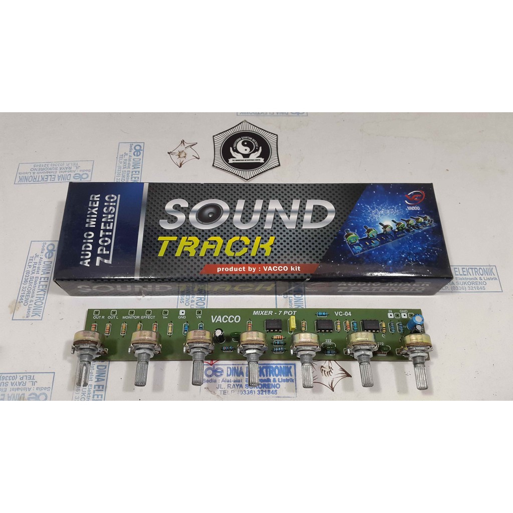 Jual KIT MIXER 7 POTENSIO - SOUND TRACK | Shopee Indonesia