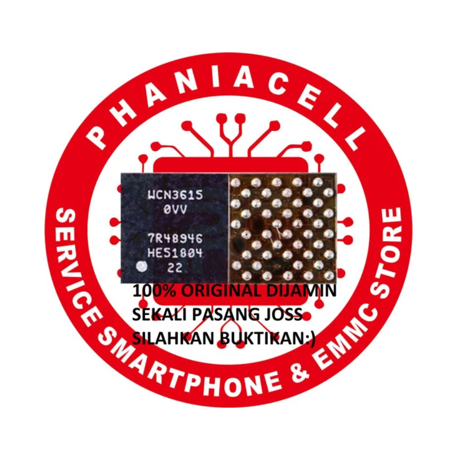 Jual IC WIFI WCN3615 REDMI 3X/3S/3S PRO/4A/SAMSUNG A20S ORIGINAL TESTED ...