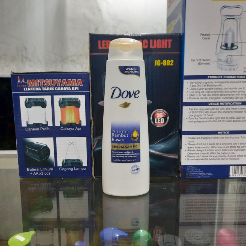 Jual DOVE Shampoo Anti Ketombe/Rambut Rontok/Rambut Rusak/Rambut ...