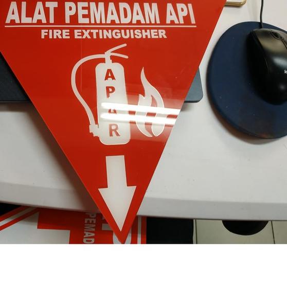 Jual SIGN LABEL PEMADAM ACRYLIC AKRILIK APAR SEGITIGA 20X20CM | Shopee ...