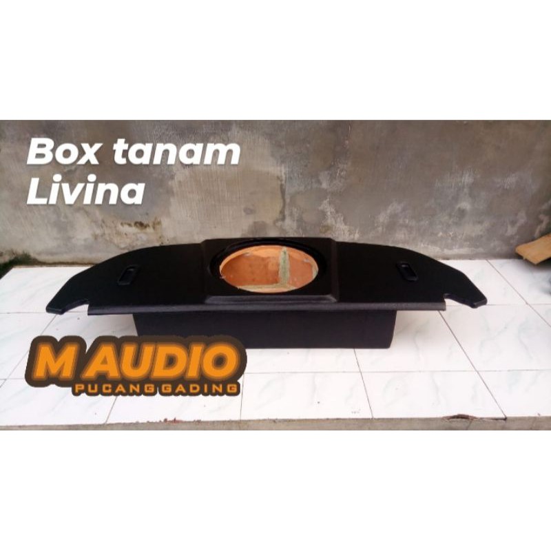 Jual box custom tanam grand livina 12 / 10 inch pnp livina lama ...