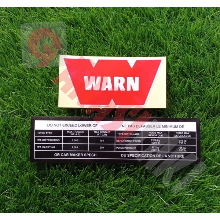 Jual STICKER WARN LOGO 1 SET | Shopee Indonesia