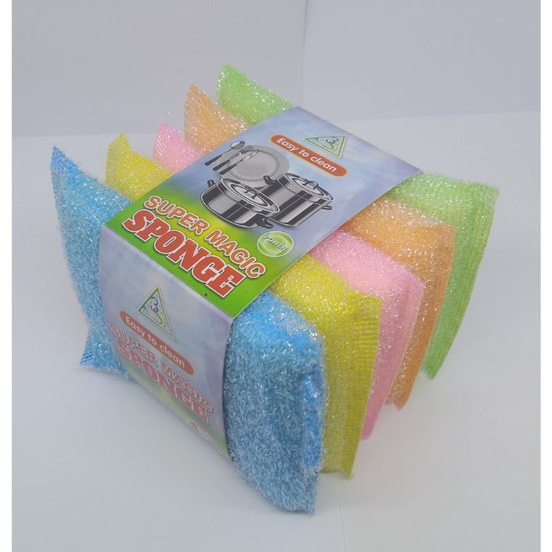 Jual SPONS CUCI PIRING WARNA ECER | Shopee Indonesia