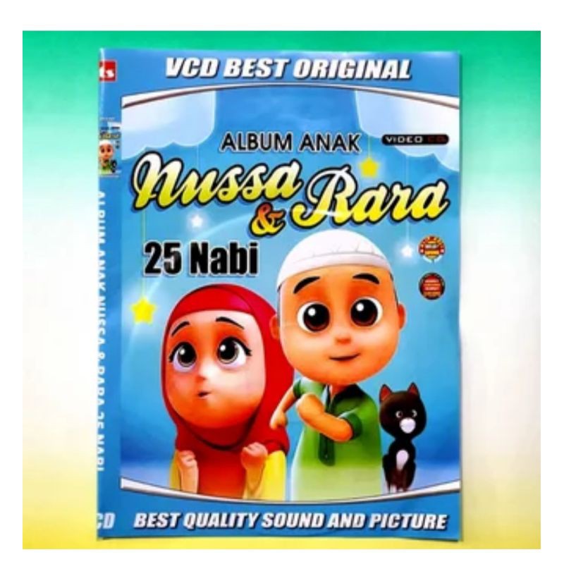 Jual KASET VIDEO NUSSA & RARA SPESIAL 25 NABI - LAGU ANIMASI NUSA DAN RARA BELAJAR MENGENAL NABI ...