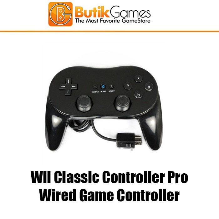 Jual Gamepad Stick Wii Classic Controller Pro | Shopee Indonesia