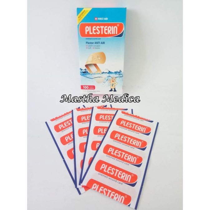 Jual Plesterin First Aid Coklat Onemed Box Isi 100 pcs Perban Anti Air ...