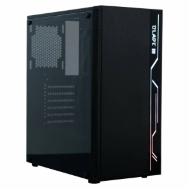Jual Casing PC Gaming Ace Power BL04A Blade III RGB TEMPERED GLASS ...
