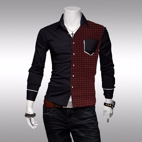 Jual Hem Pria Branded Kotak2 Terbaru Slim Fit Slimfit Salur N6A2 Jumbo ...