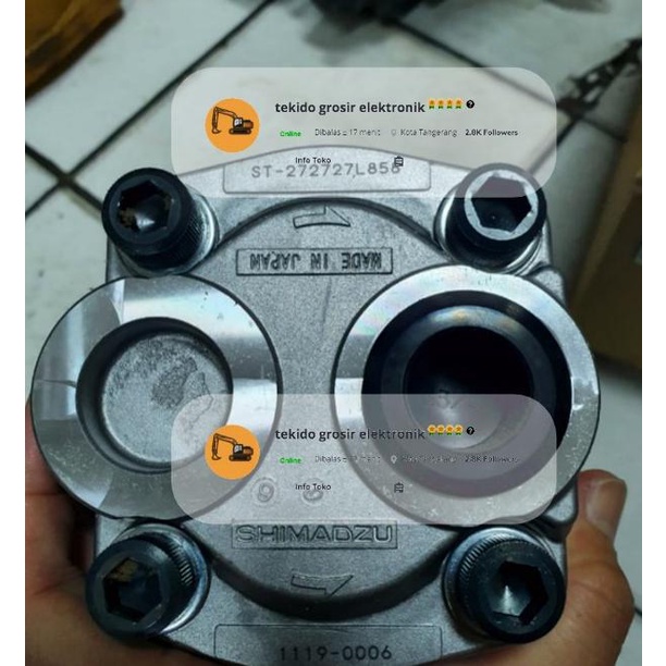 Jual Pompa Hidrolik Mg330 / Gear Pump Shimadzu Mg 330 60361-03100 ...