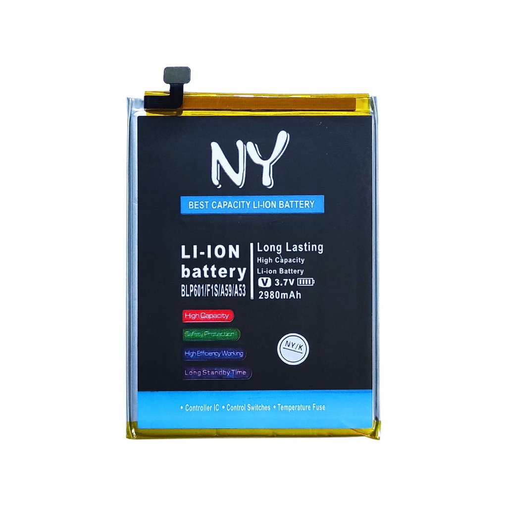 Jual BATERAI NY PLATINUM OPO BLP601 / F1S / A59 / A53 BATTERY | Shopee ...