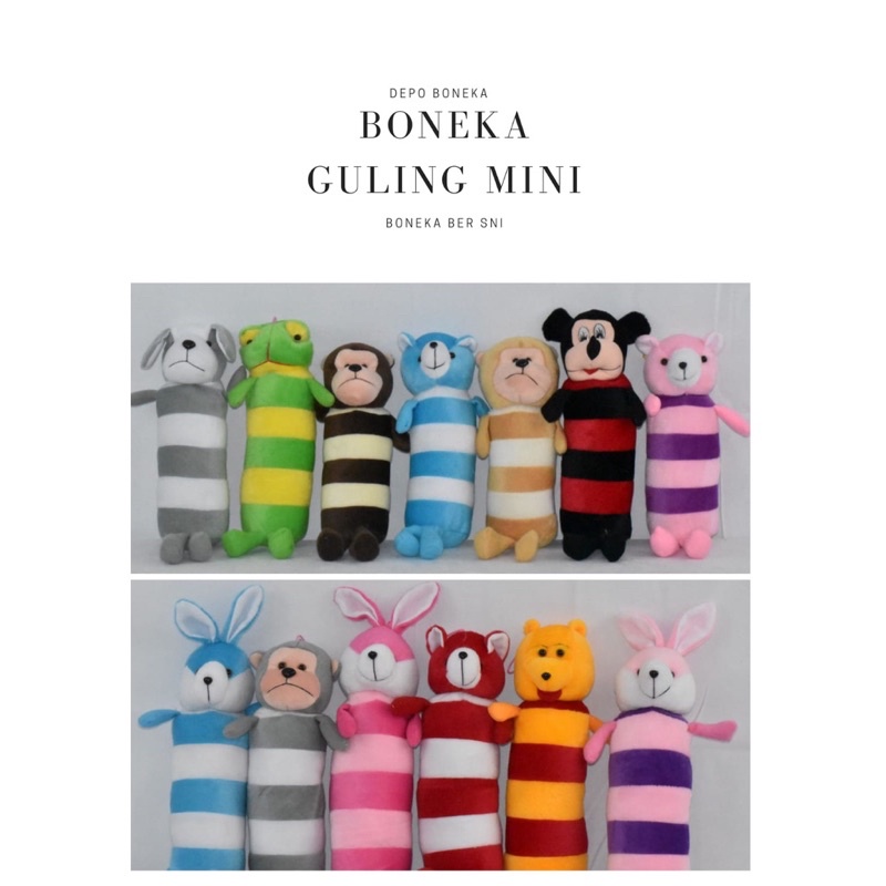 Jual GULING BABY MINI KARAKTER LUCU UNTUK ANAK KECIL UKURAN 20 CM ...