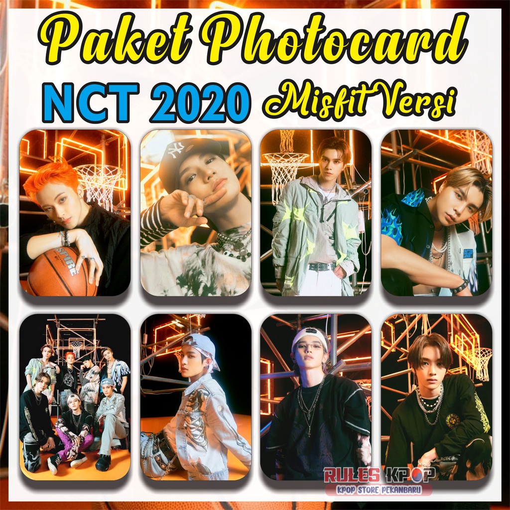 Jual 8 lbr - PAKET PHOTOCARD NCT U 2020 MISFIT PAKET Polaroid Super M ...