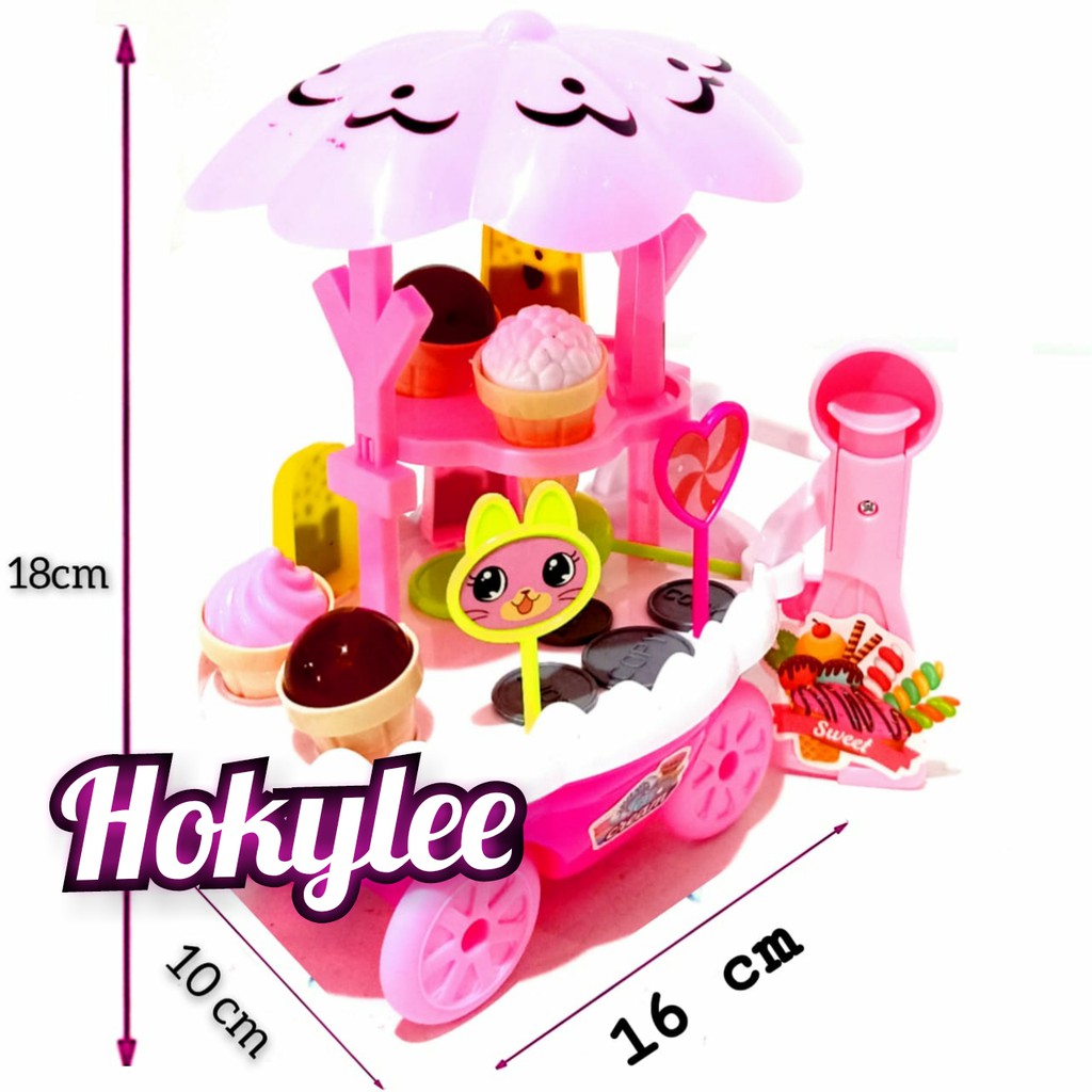 Jual MAINAN ICE CREAM ANAK GEROBAK ES KRIM FI 559 | Shopee Indonesia