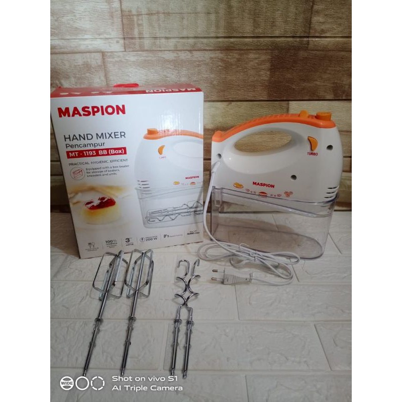 Jual mixer maspion MT 1193 TURBO box kuat dan bagus | Shopee Indonesia