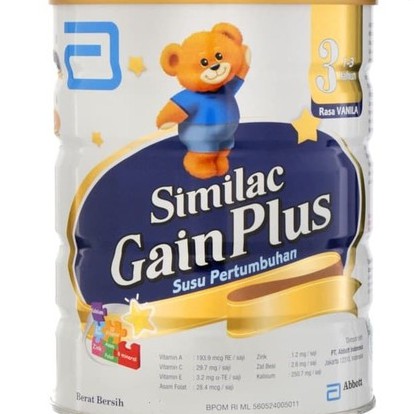 Jual SIMILAC GAIN PLUS 850 GRAM - ABBOTT | Shopee Indonesia