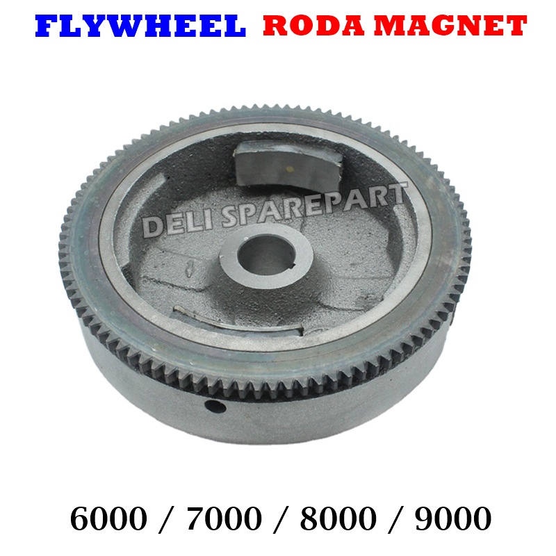 Jual Flywheel magnet roda angin mesin genset 7000 8000 9000 watt ...