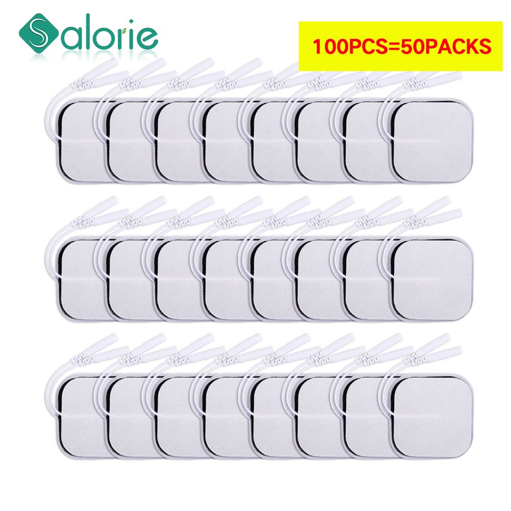 Jual PREORDER 5*5Cm Bantalan Elektroda TENS EMS Bantalan Fisioterapi ...