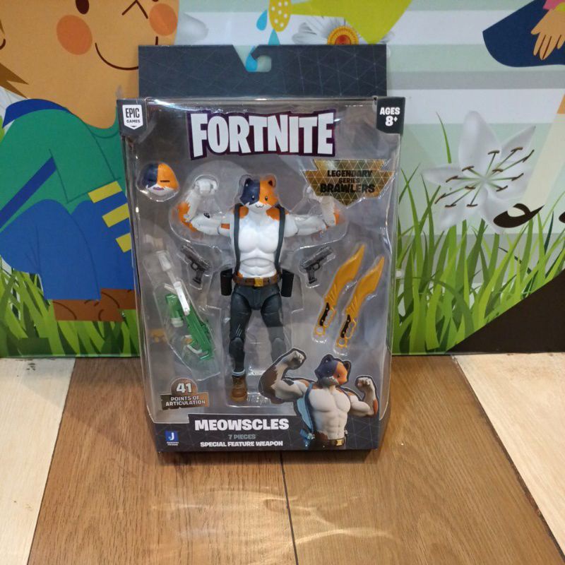 Jual Fortnite Legendary Series Brawlers : Meowscles | Shopee Indonesia