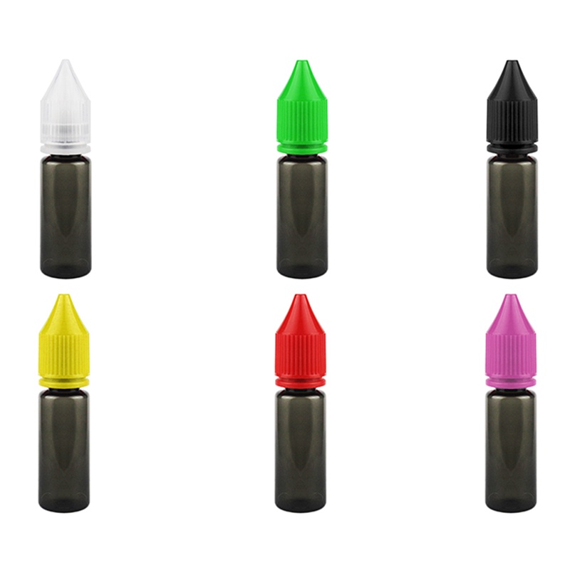 Jual Botol Liquid V3 15ML [Hitam Transparant] [1000PCS/Pack] Isi 1rb ...