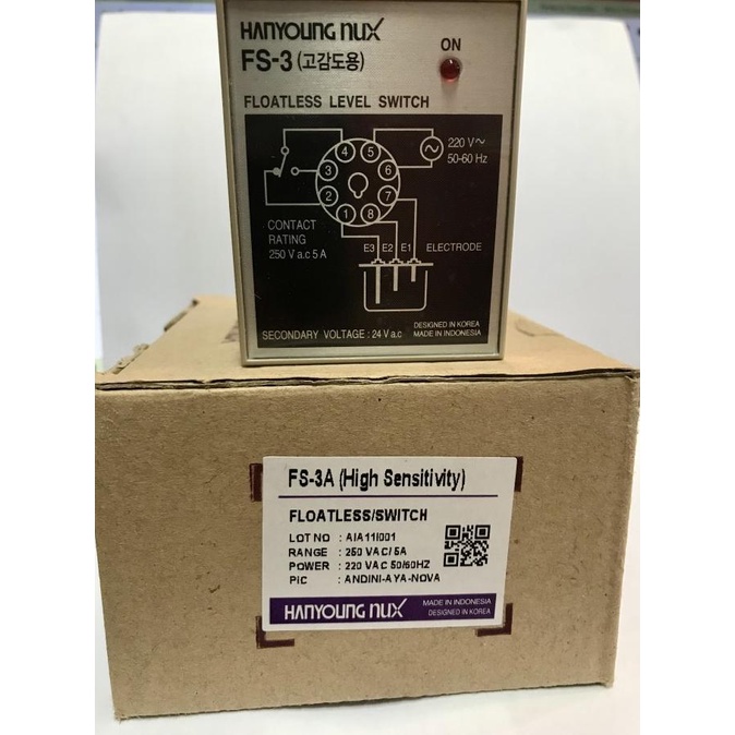Jual Hanyoung Floatless/switch FS-3A / FS3(High Sensitivity) | Shopee ...