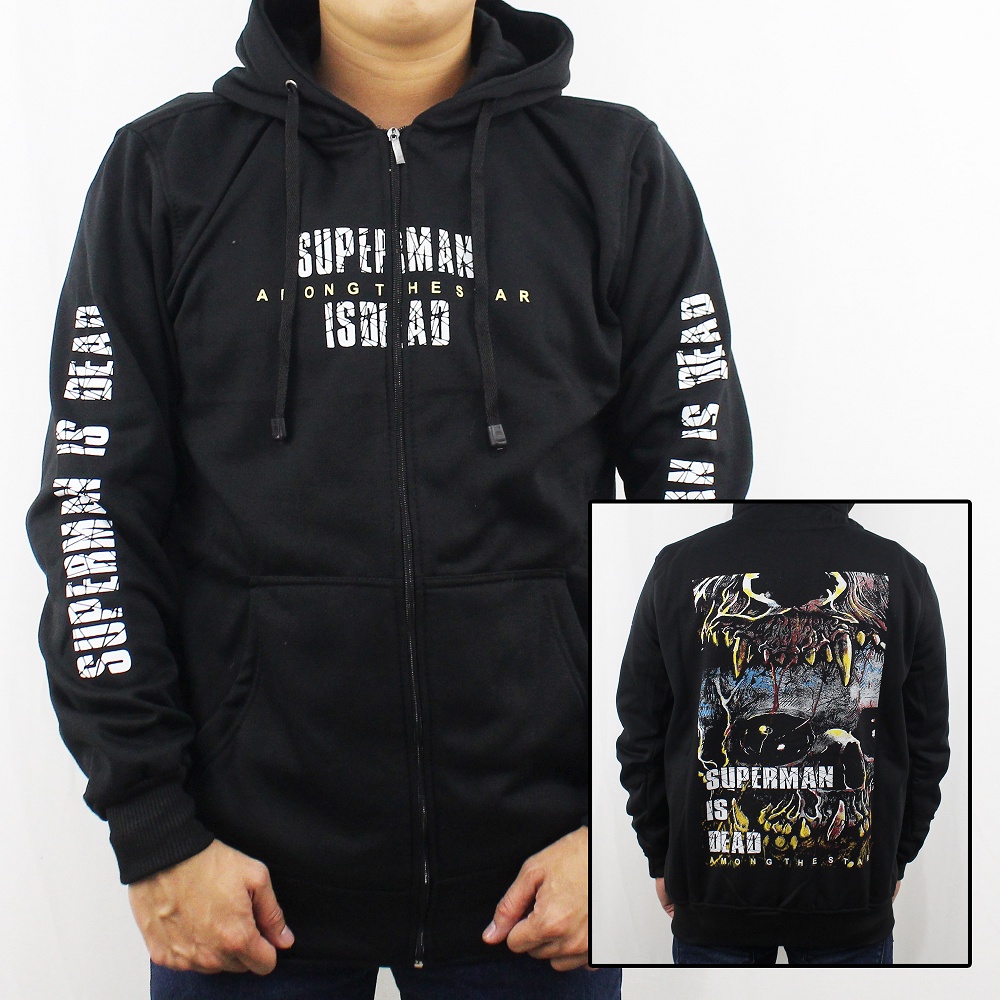 Jual JAKET MUSIK HEAVY METAL SUPERMAN IS DEAD - JAKET SUPERMAN IS DEAD - JAKET HOODIE SID HEAVY ...