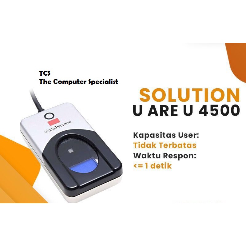 Jual Fingerprint Solution U4500 / Mesin Absensi Finger Print ...