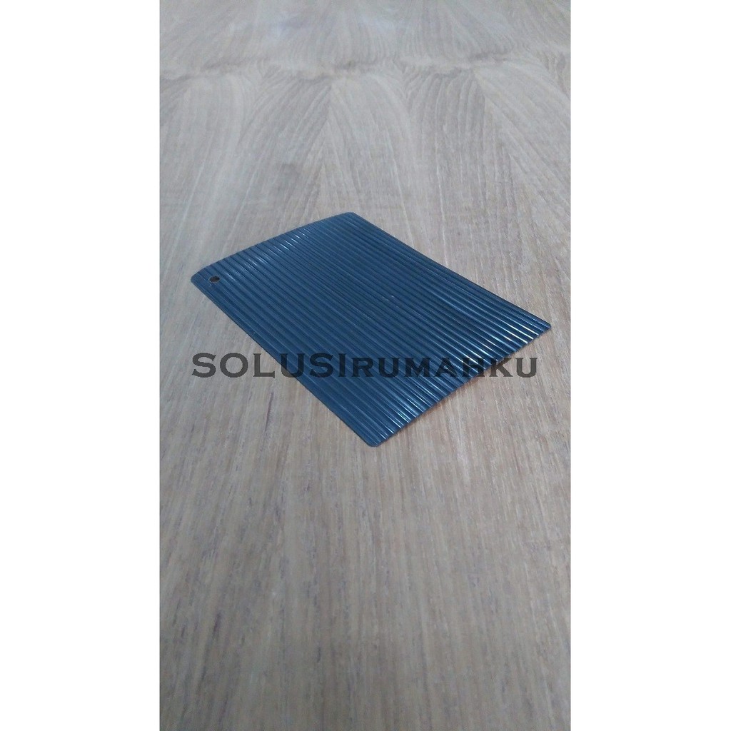 Jual READY STOCK! Per Meter Plastik Fiber Pagar Motif Garis Cokelat ...