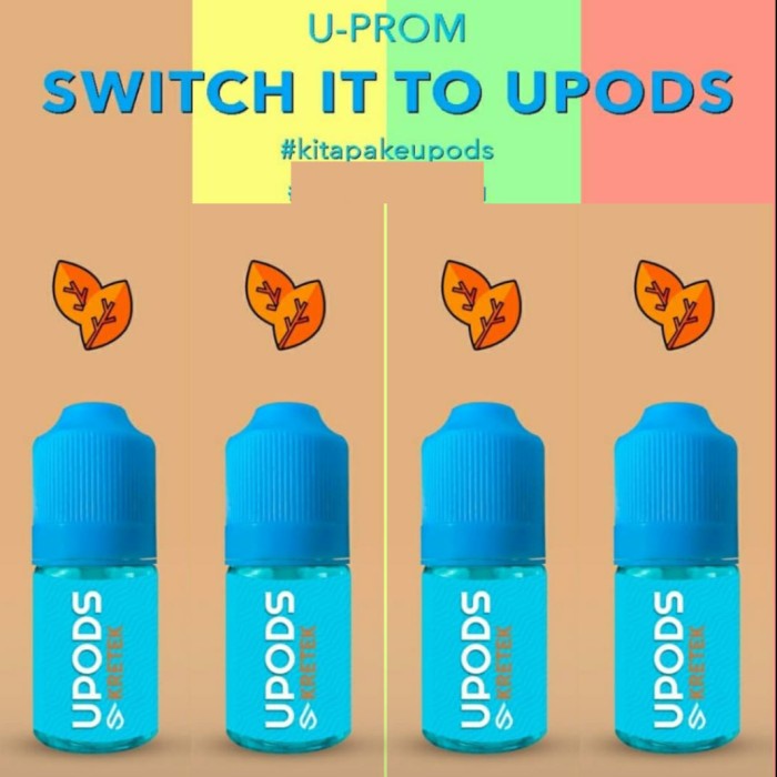 Jual Switch It Kretek Salt Nic By Upods x Juice Cartel Liquid Pods ...