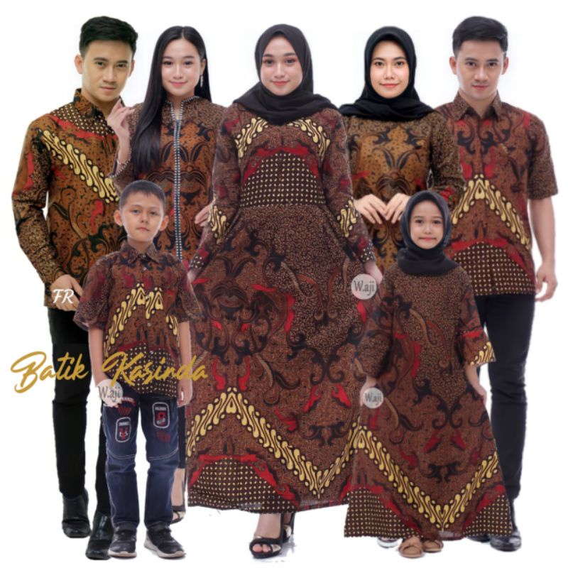 Jual COUPLE BATIK KELUARGA SERAGAM BAJU KELUARGA AHY (Q735) batik ...
