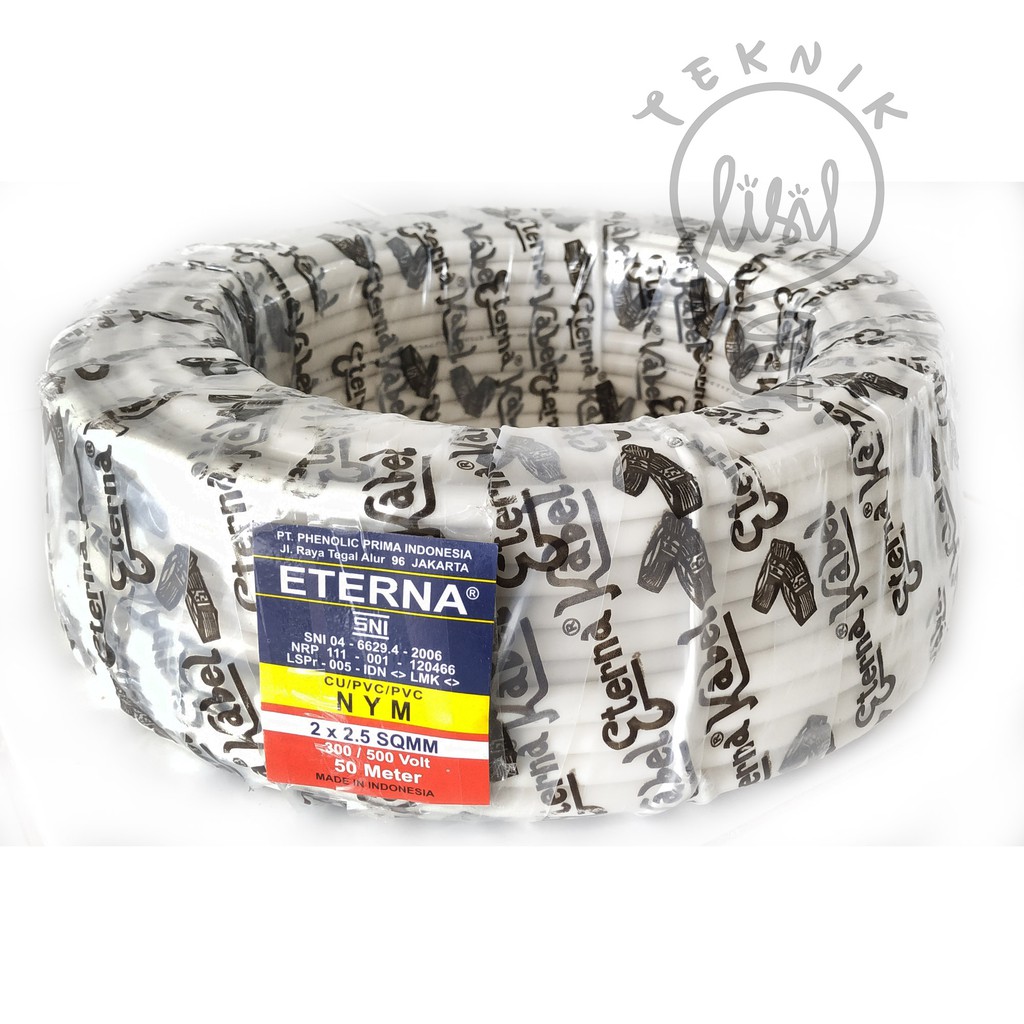 Jual KABEL EXTRANA NYM KAWAT LISTRIK 2 X 2.5 PER METER KNE0212110AA ...
