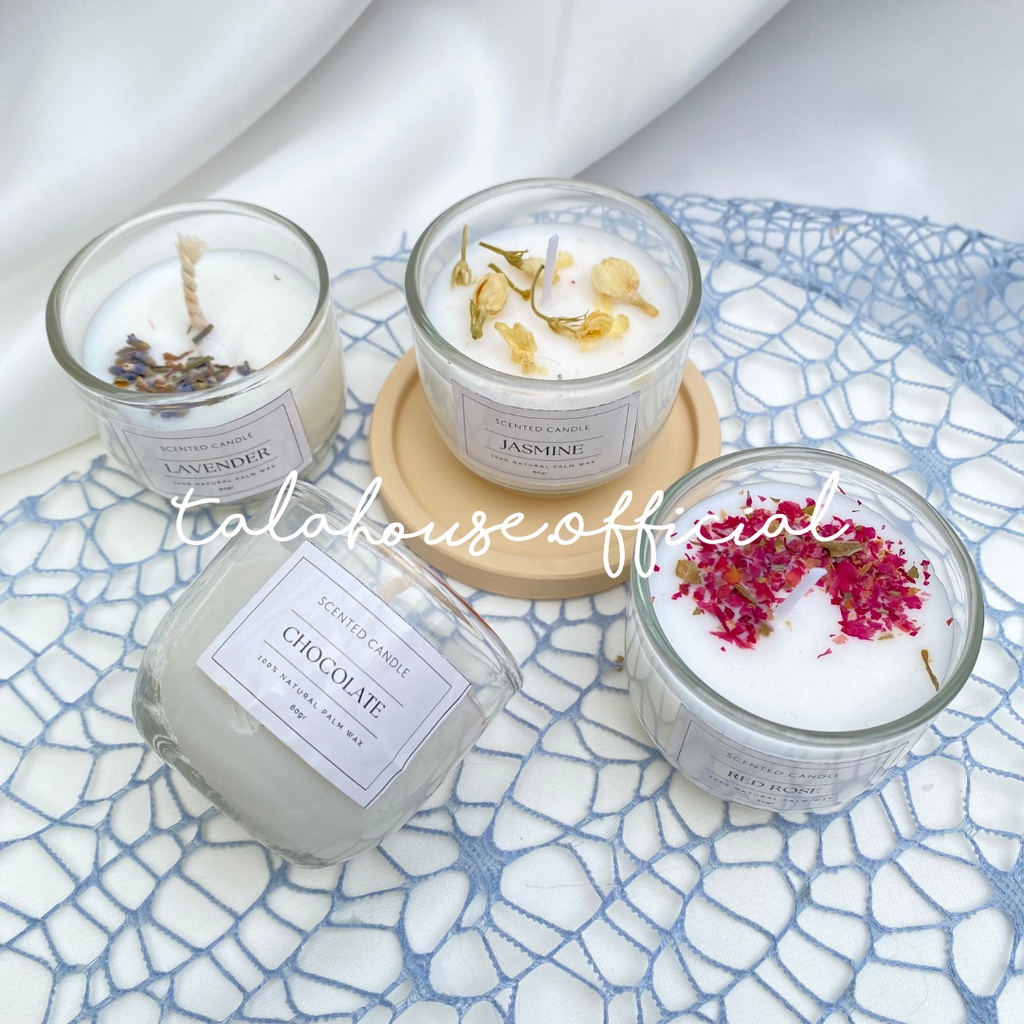 Jual SCENTED CANDLE GLASS 50GR | SOUVENIR | GIFT | LILIN AESTHETIC ...
