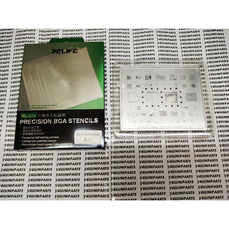 Jual TOOLS CETAKAN IC BGA STENCILS RELIFE RL-044 11-11 PRO MAX A13 | Shopee Indonesia