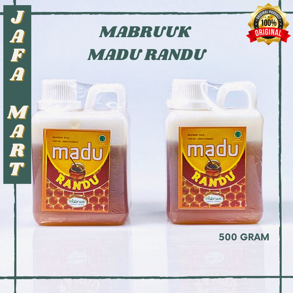 Jual Madu Randu Mabruuk - Madu Asli Original Pohon Randu 500gram ...