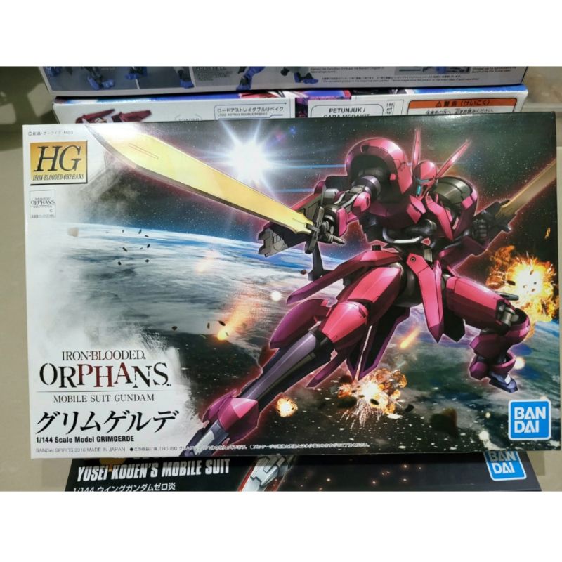 Jual Gundam HG Ibo 1/144 Grimgerde Gundam Iron Bloaded Orphans Gundam ...
