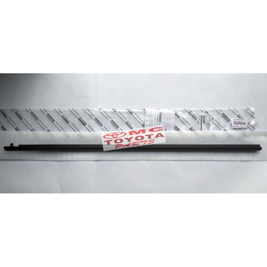Jual Pelipit Pintu / Karet Kaca Luar Depan Kanan Toyota Sienta 68160 ...