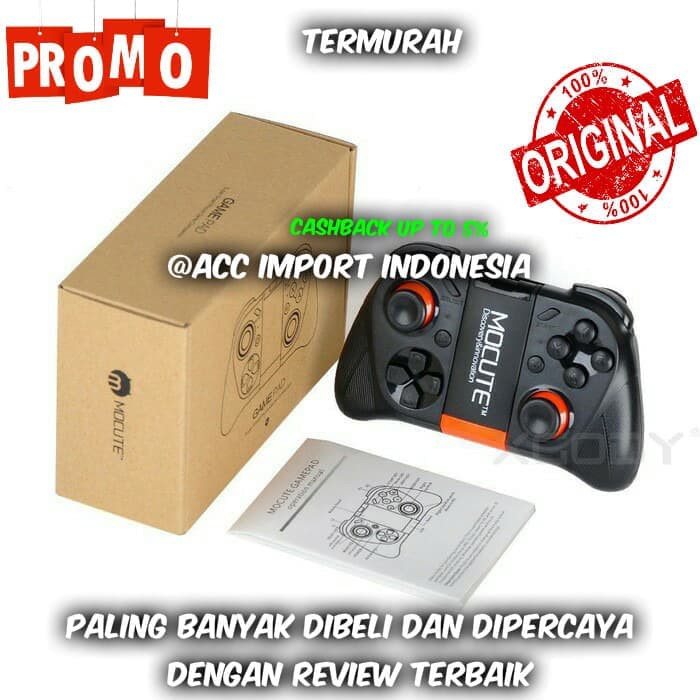 Jual MOCUTE 050 VR GamePad Android IOS PC Joystick Bluetooth Controller ...