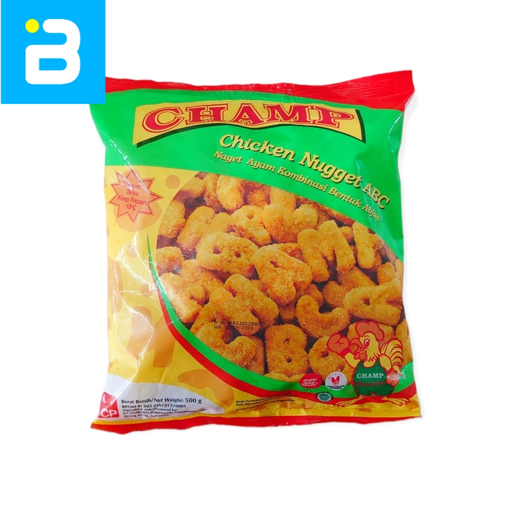 Jual Champ Chicken Nugget ABC 450G | Shopee Indonesia